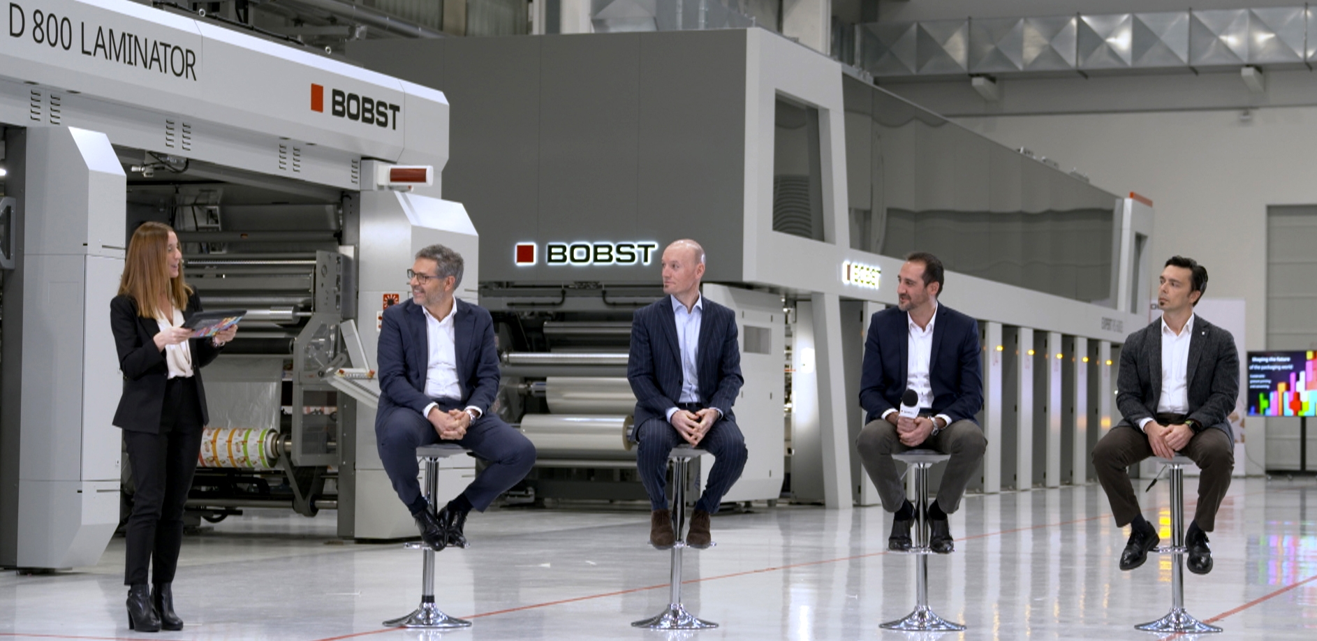 Entrée en scène de la presse hélio Bobst RS 5003