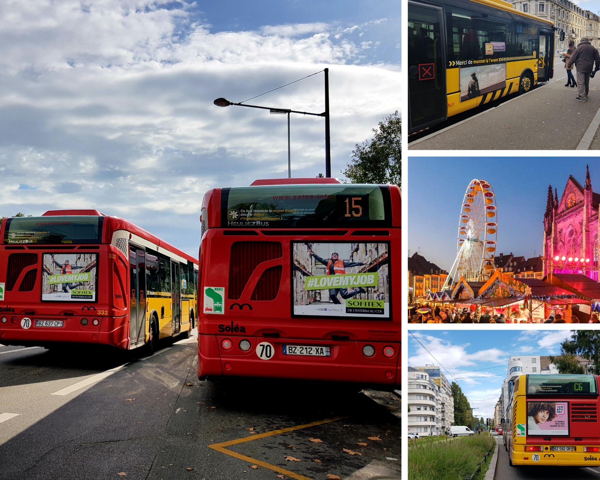 Clear Channel, Bus, Mulhouse