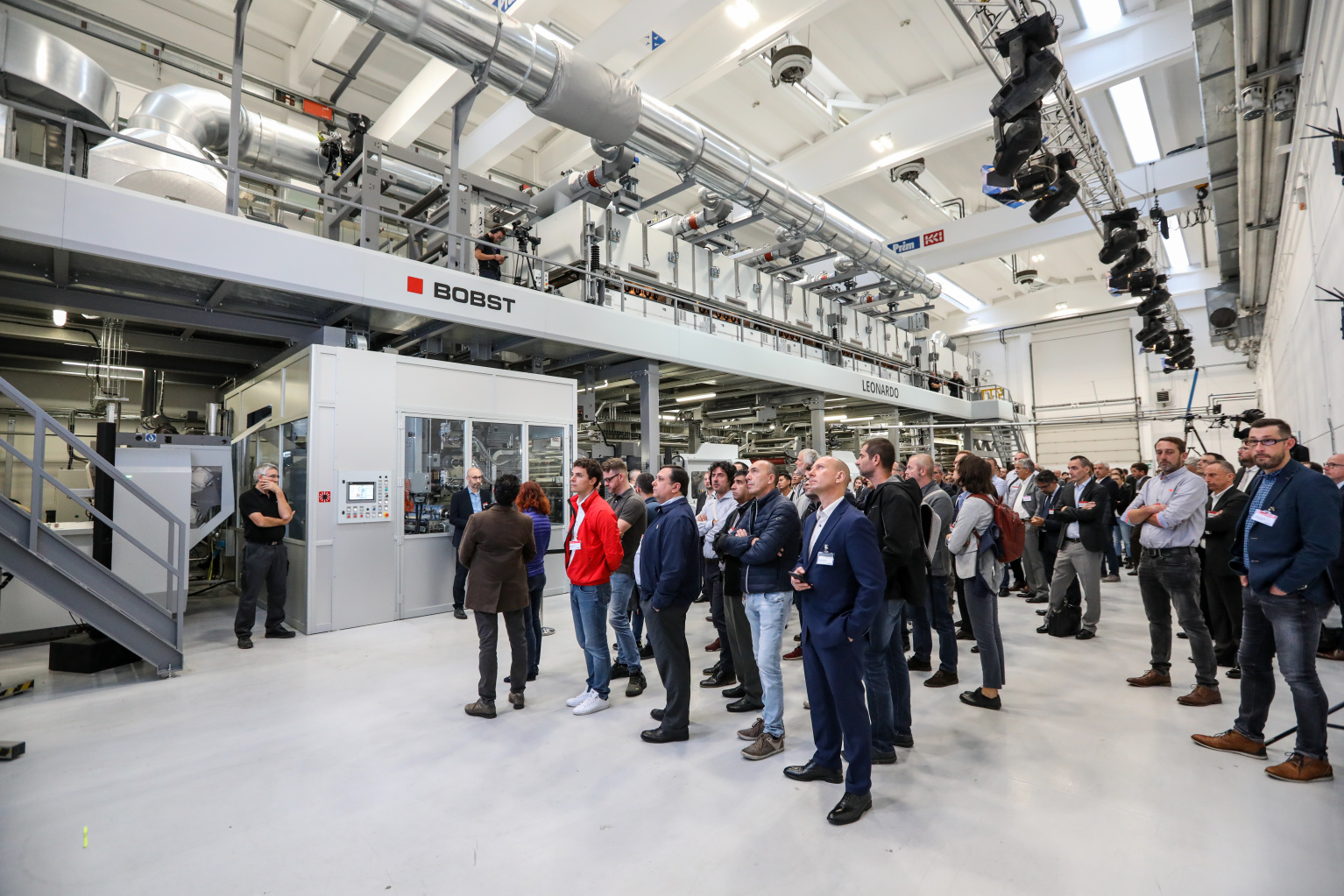 Bobst Italie dévoila sa nouvelle d'enduction Leonardo