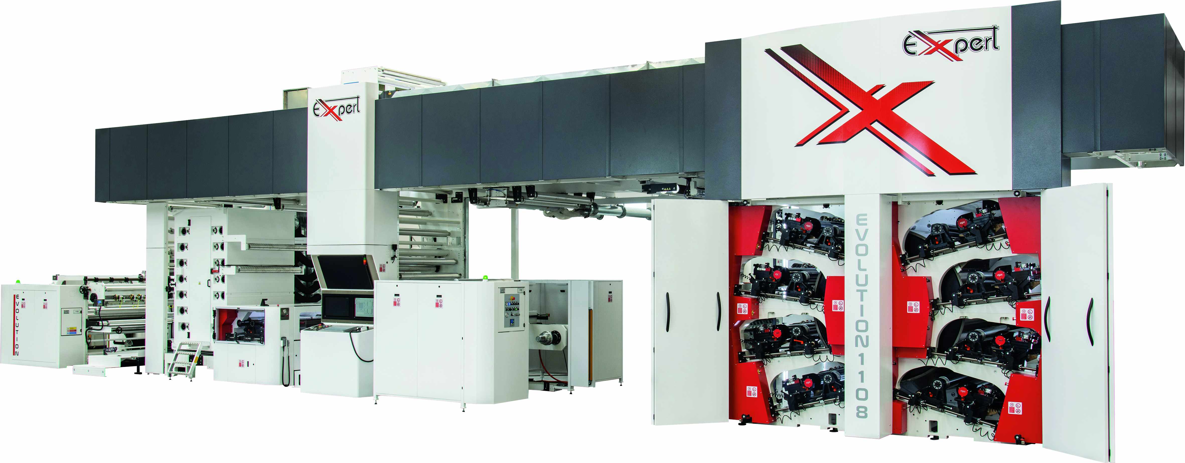 L’italien Expert lance ses presses flexo sans gâche