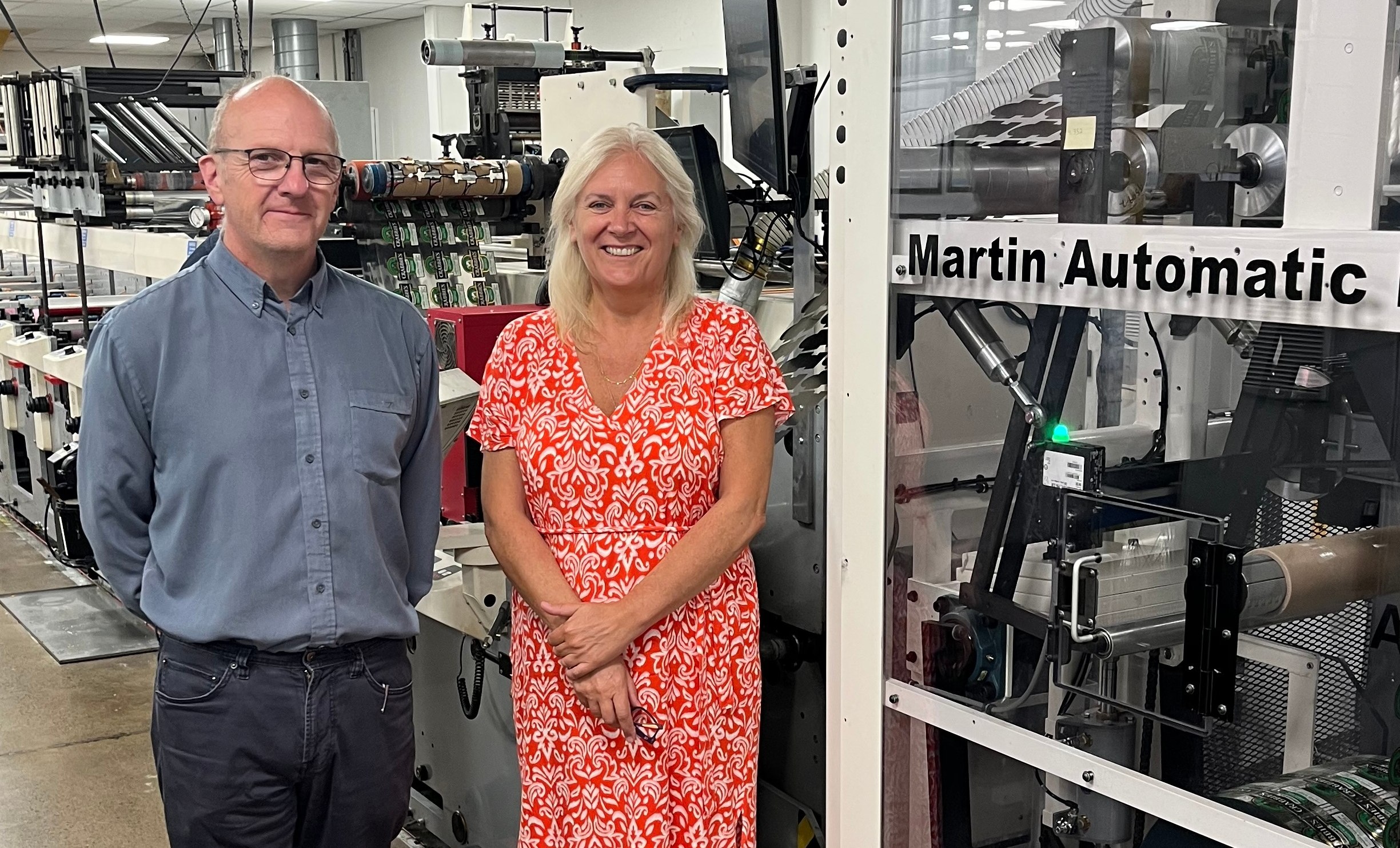Deux lignes Martin Automatic chez Label Makers